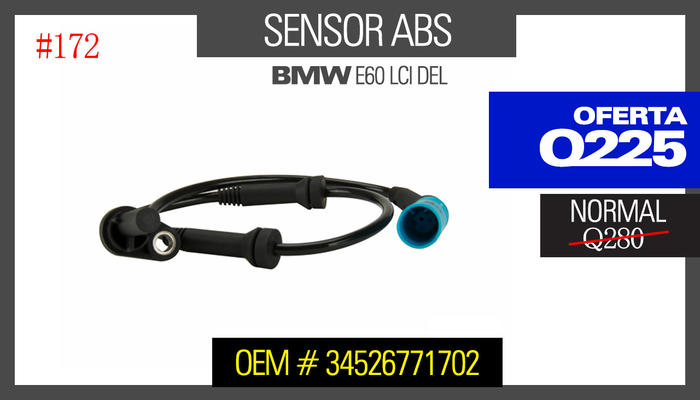 Guatemala: BMP Partes: OFERTAS: SENSOR ABS E60 LCI DELANTERO: BMW,bmw ...